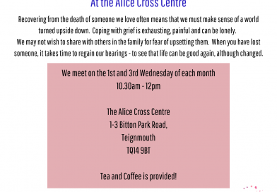 Welcome back! - the alice cross centre