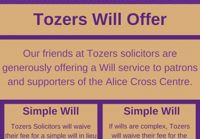 Welcome back! - the alice cross centre