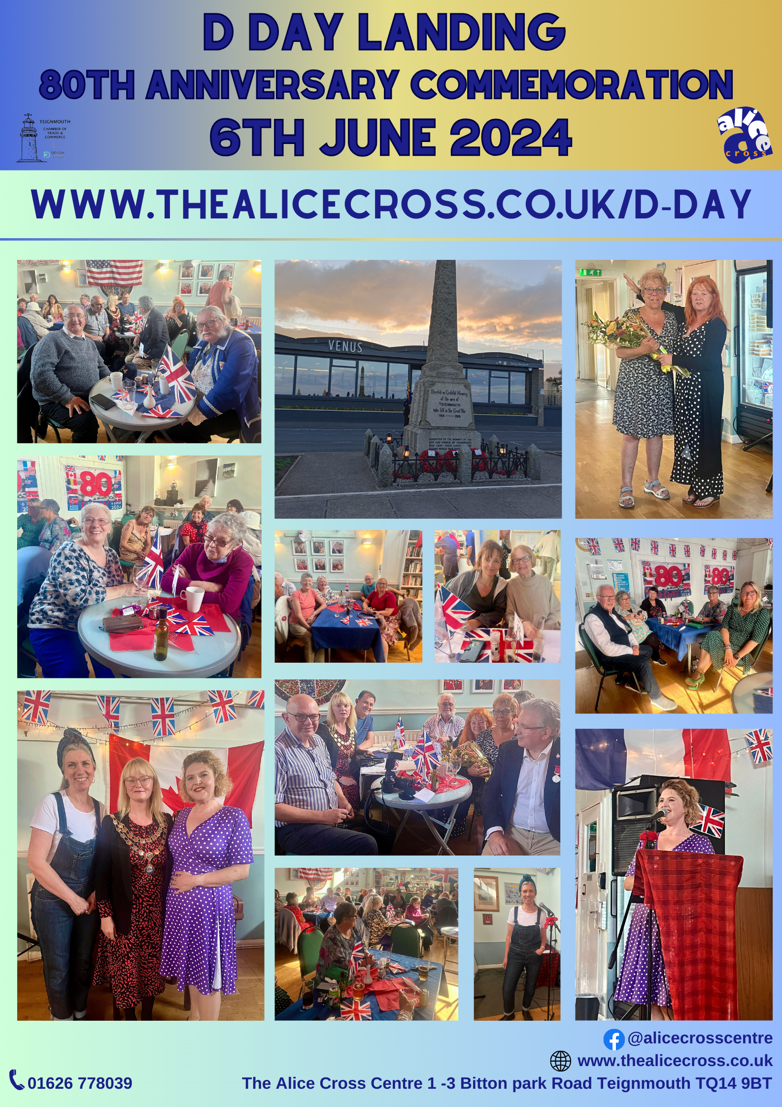 D- Day 80th Anniversary Commemoration - Alice Cross Centre