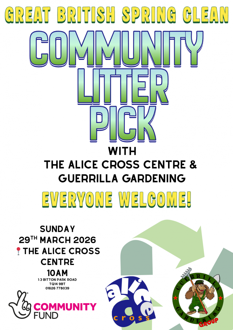 COMMUNITY LITTER PICK! - Alice Cross Centre